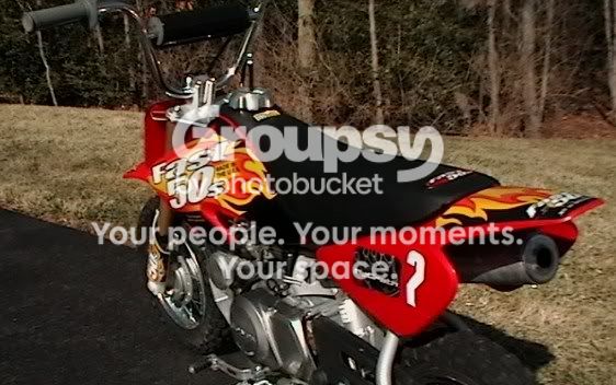 2003 HONDA XR50s--MANY EXTRAS!--ONLY 2 HOURS ON MOTOR!--FEMALE RIDDEN ...